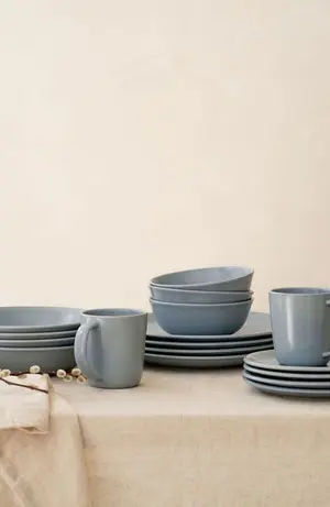 HAMKKE The Petite Plateset Of 4 - Wave