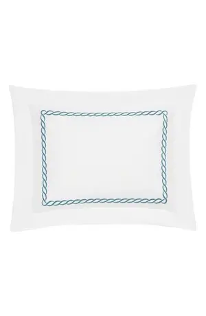 MATOUK Classic Chain Sham - Aqua