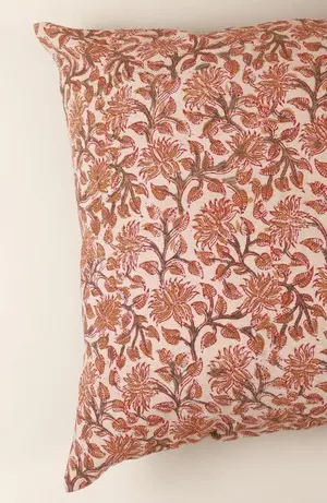 NINÉH Autumn Grove Kalamkari Handcrafted Pillowcover