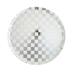 JOLLITY & CO Checkered Dinner Plates Dazzling Diamond