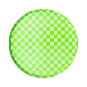 JOLLITY & CO Checkered Dinner Plates In The Limelight