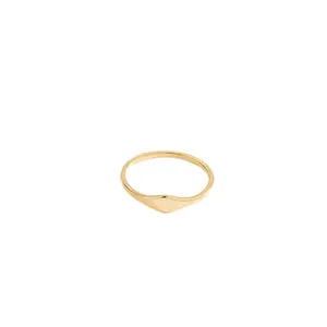 MAZIN JEWELS Micro Signet Ring