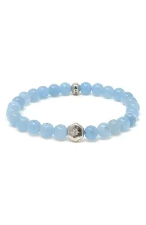 Anzie Jac + Jo Soul Aquamarine Bracelet - Blue