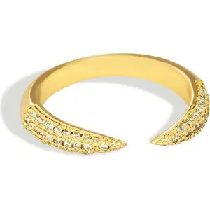 MAZIN JEWELS Mazin Jewels Open Rivet Ring Gold