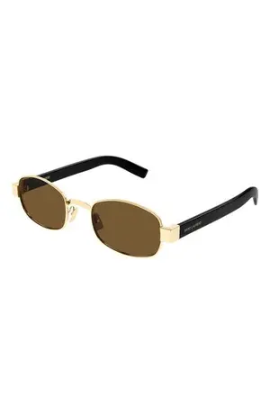 Saint Laurent Sl 706 Oval Sunglasses