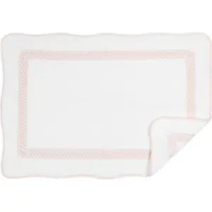 MATOUK Astor Braid Tub Mat Blush