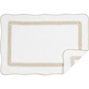 MATOUK Astor Braid Tub Mat - Dune