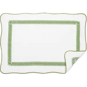 MATOUK Astor Braid Tub Mat Grass