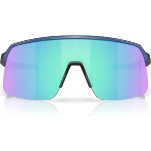 Oakley 134mm Rectangular Sunglasses - Sapphire