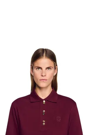 Sandro Short-sleeve Polo Shirt With Embroidery