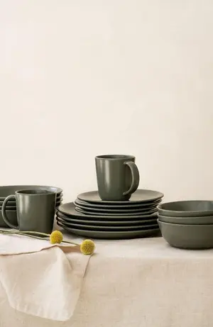 HAMKKE The Grande Plateset Of 4 - Moss