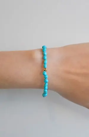 Anzie Boheme Turquoise Stretch Bracelet