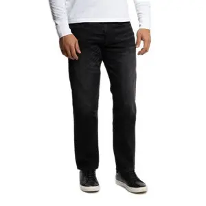 PETER MANNING NYC Johnny Stretch Jeans Standard Fit - Black
