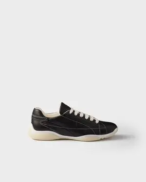 Prada Nappa Leather Sneakers