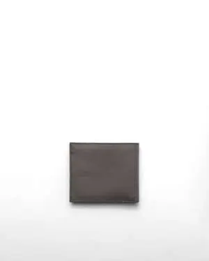 Prada Saffiano Leather Wallet - Grey