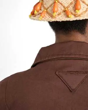 Prada Gabardine Cotton Shirt Jacket