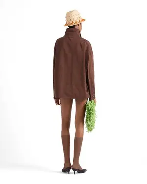 Prada Gabardine Cotton Shirt Jacket