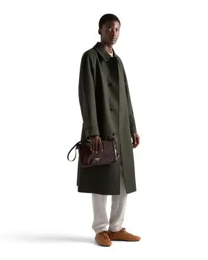 Prada Leather Shoulder Bag - Brown