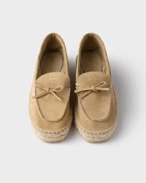 Prada Suede Espadrilles