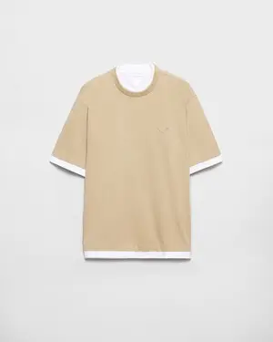 Prada Cotton T-shirt - Cord