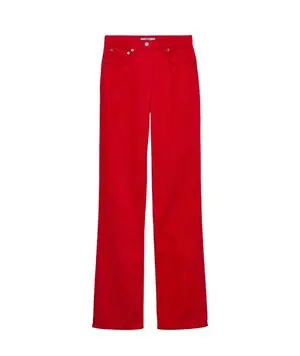 Prada Five-pocket Wide-leg Corduroy Pants
