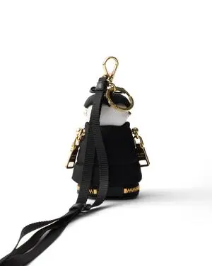 Prada Re-nylon Robot Keychain Charm