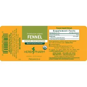 HERB PHARM Fennel 30 Ml