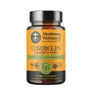 HERB PHARM Cordyceps Blend With Reishi 90 Capsules - One-color
