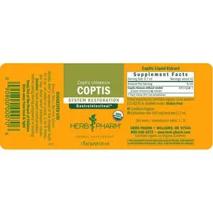 HERB PHARM Coptis 30 Ml