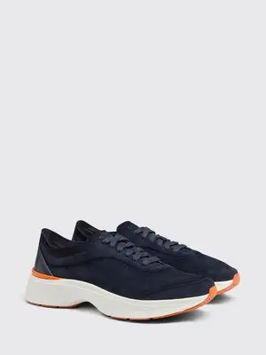 Santoni Lace Up Sneakers - Blue
