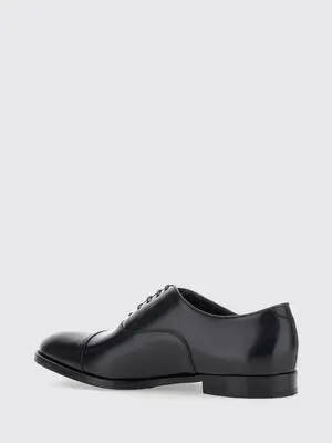 DOUCAL'S Smooth Calfskin Oxford Lace-up Shoes