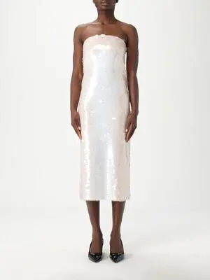 Sportmax Leopard Print Belted Maxi Dress