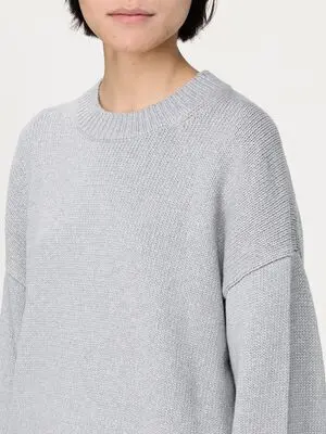 Theory Ribbed Pullover Sweater - Grey