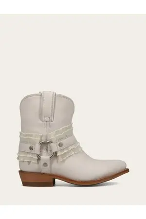 Frye Billy Harness Ruffle Boots