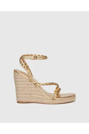 Paige Kelsey Wedge - Gold