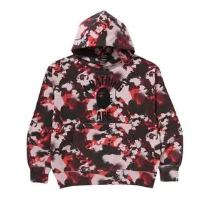 A BATHING APE Camouflage Print Pullover Hoodie
