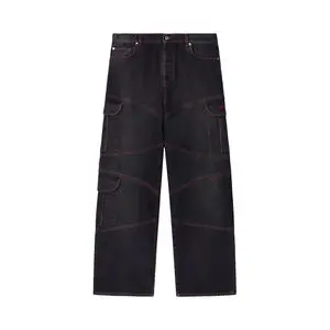 Off-White Script Samurai Straight Jeans