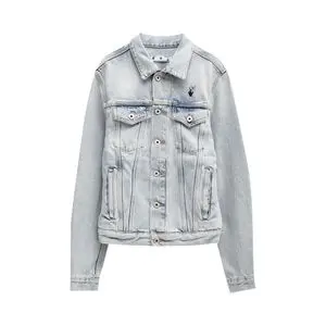 Off-White La Gioconda Denim Jacket - Blue