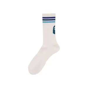 A BATHING APE Line Socks - Blue