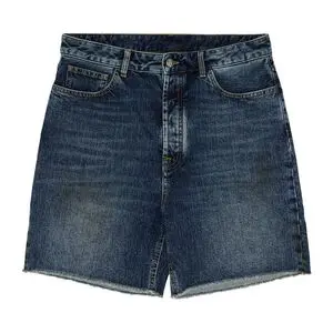 Palm Angels Light Wash Shorts For Men