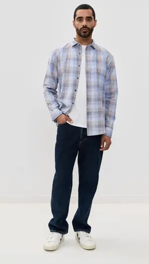 Billy Reid Hutcheson Sport Shirt