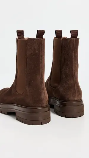 GIANVITO ROSSI Chester Suede Boots - Brown
