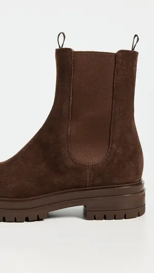 GIANVITO ROSSI Chester Suede Boots - Brown