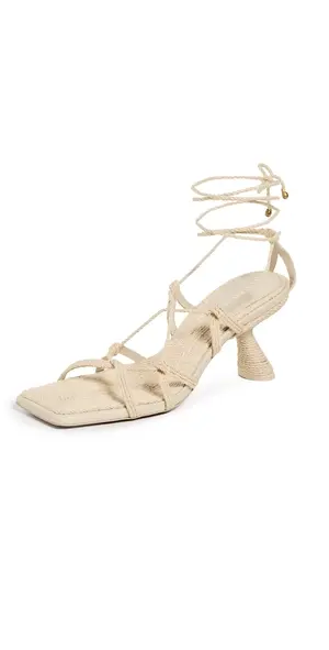 Cult Gaia Raisa Sandals - Natural