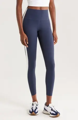 RHONE Reviveform Color Block 7/8 Leggings - Navy Blue