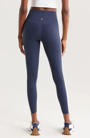 RHONE Reviveform Color Block 7/8 Leggings - Navy Blue