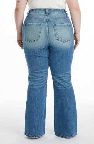 BAYEAS High-waist Bootcut Jeans