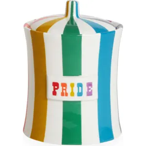 Jonathan Adler Vice Pride Canister - Rainbow Stripes