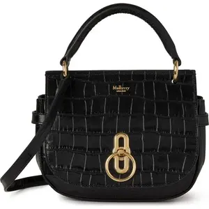 Mulberry Embossed Shoulder Bags