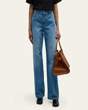 THE ROW Eglitta Straight-leg Jeans